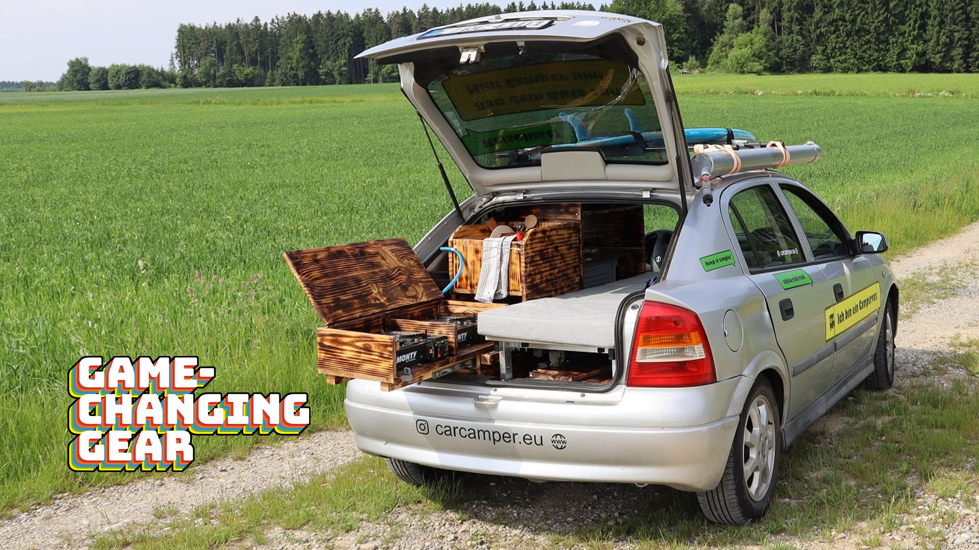 CarCamper Invention Converts Any Car Into A Camperva...