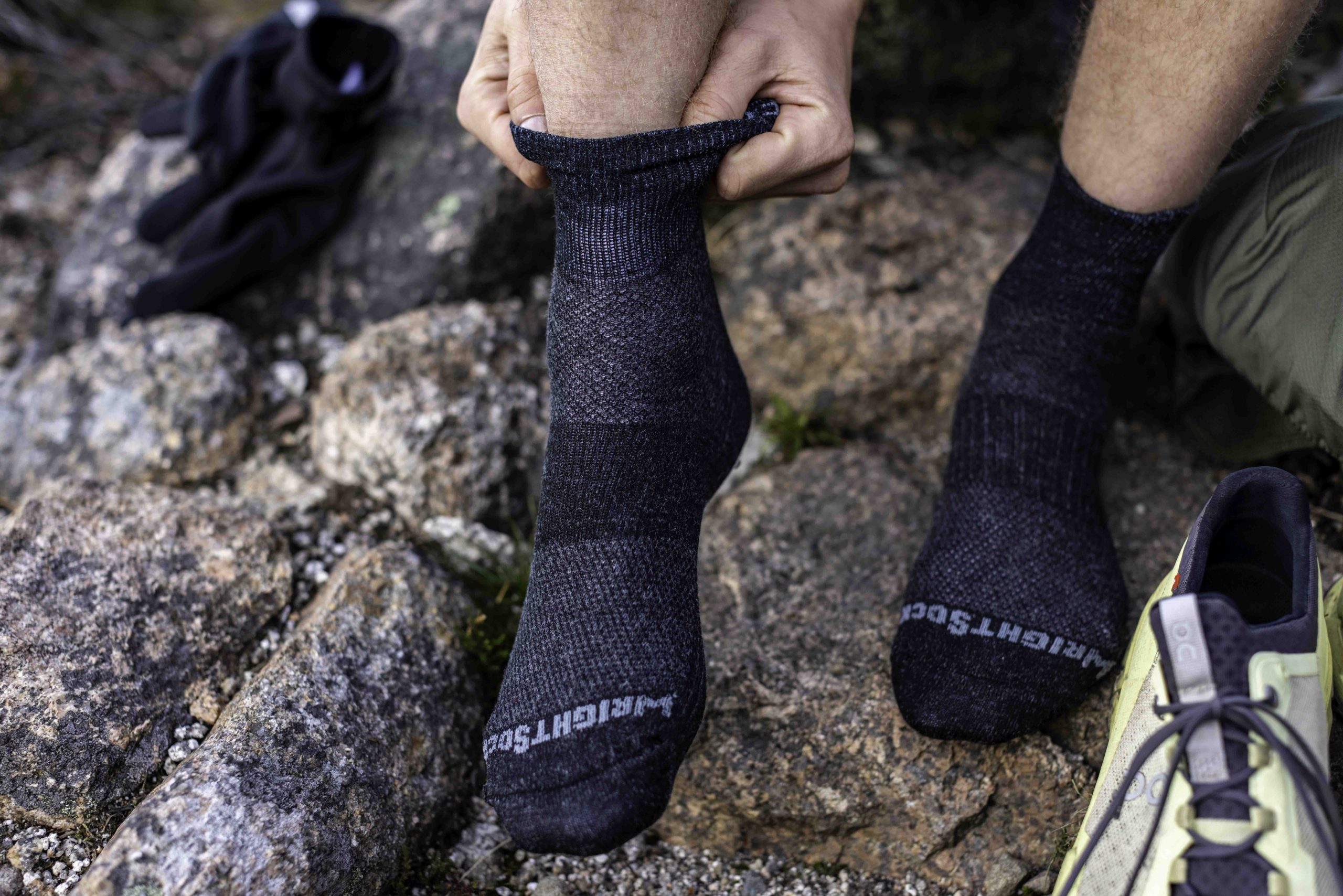 Wrightsock Winter Run Quarter Anti Blister Socks | R...